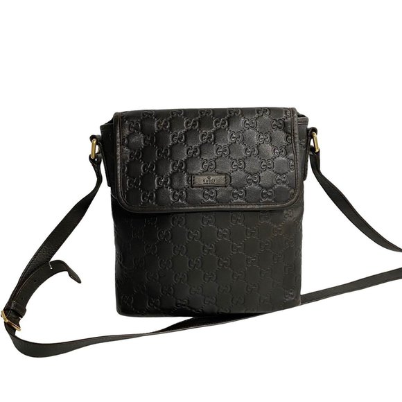 Gucci | Bags | Gucci Gucci Shima Gg Pattern Leather Shoulder Bag ...